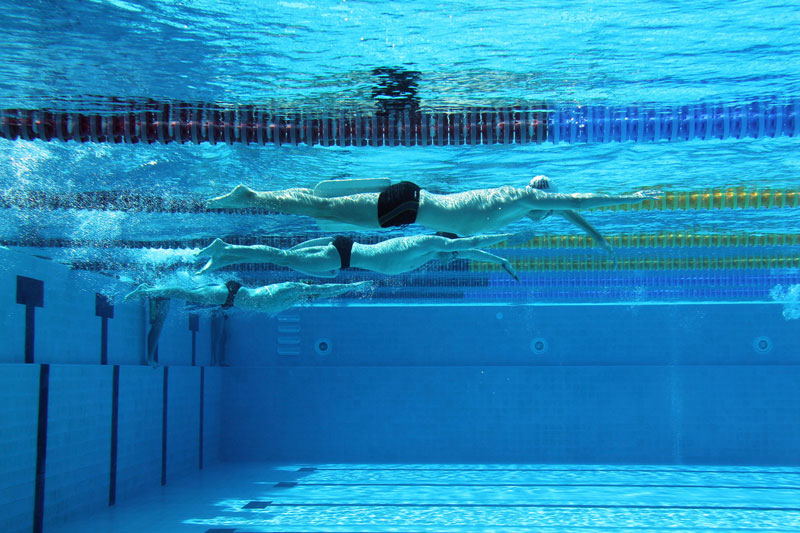 Dutch and Italian swimming stars in training at Phuket's Thanyapura SLC