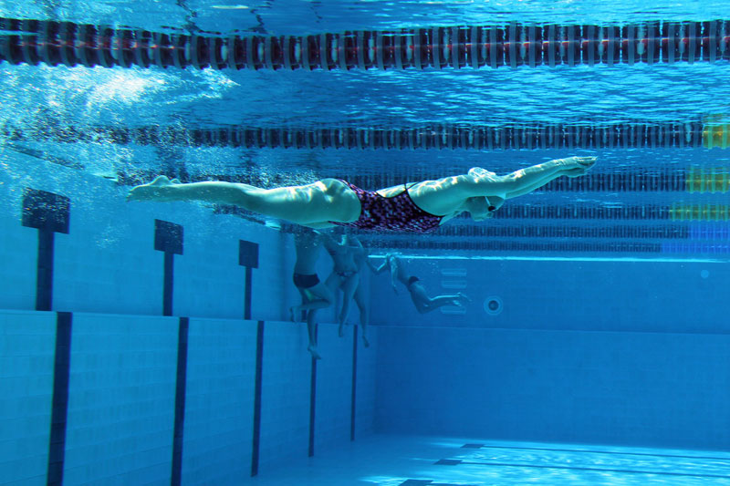 Dutch and Italian swimming stars in training at Phuket's Thanyapura SLC