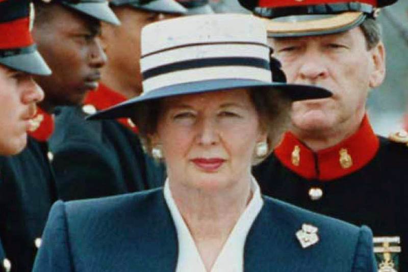 'Iron Lady' Margaret Thatcher dies at 87