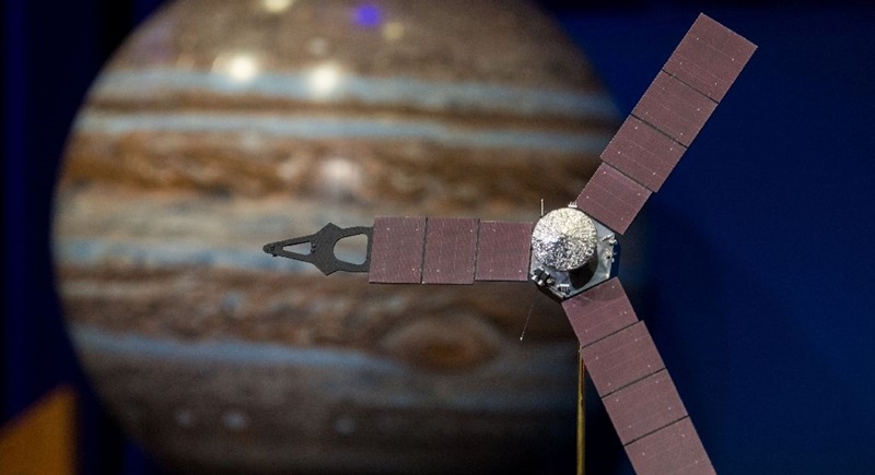 Nasa’s Juno spacecraft in orbit around Jupiter