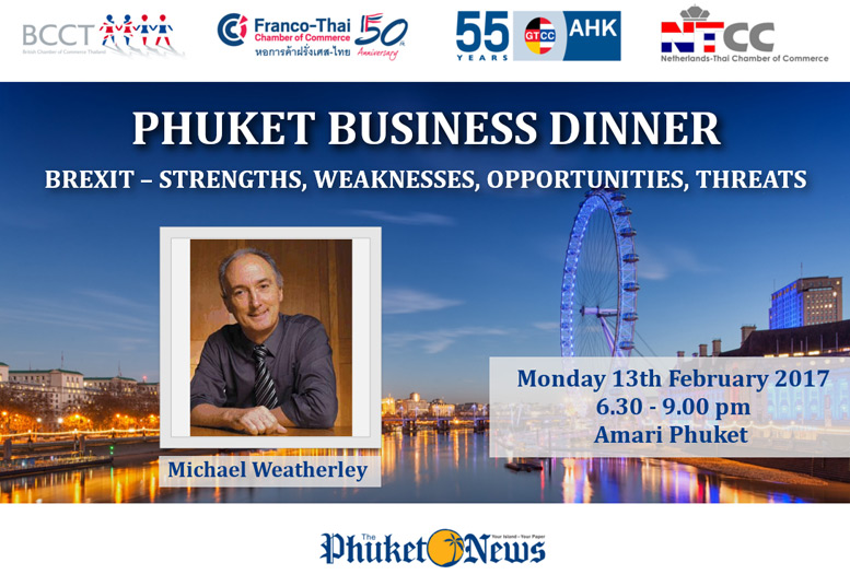 PHUKET BUSINESS DINNER (BREXIT)
