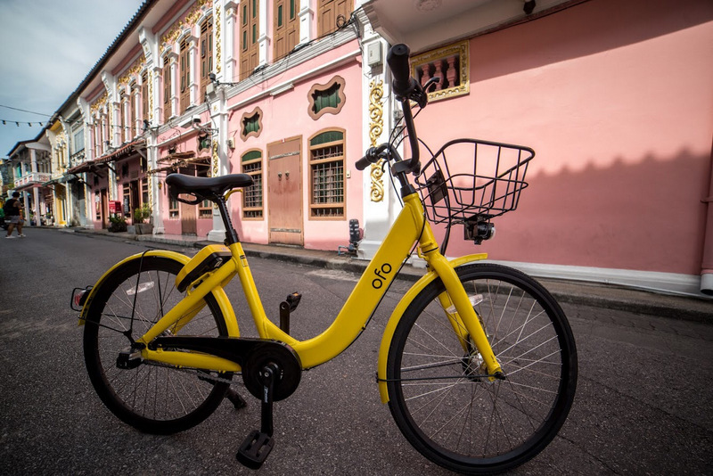 'Ofo' launches bike sharing in Phuket Town