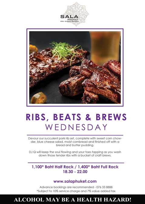 Ribs, beats, brews - Wednesday Ribs, beats, brews - Wednesday