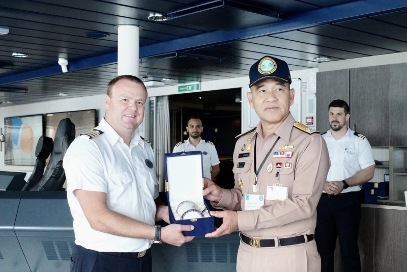 Navy conducts cruise liner medivac drill off Phuket
