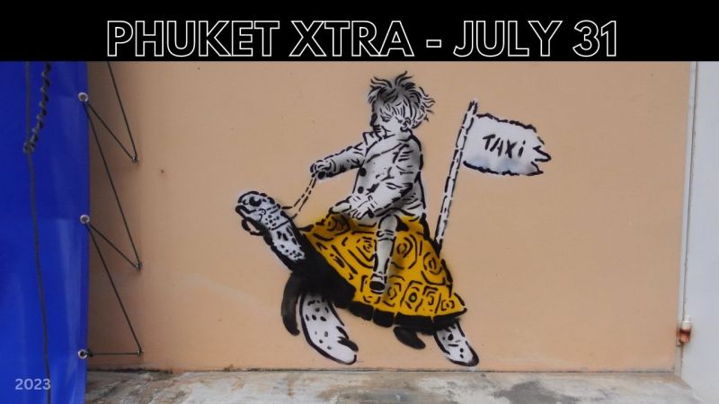 PHUKET XTRA: VIDEO: A Banksy in Phuket? Karon street art praised as ...