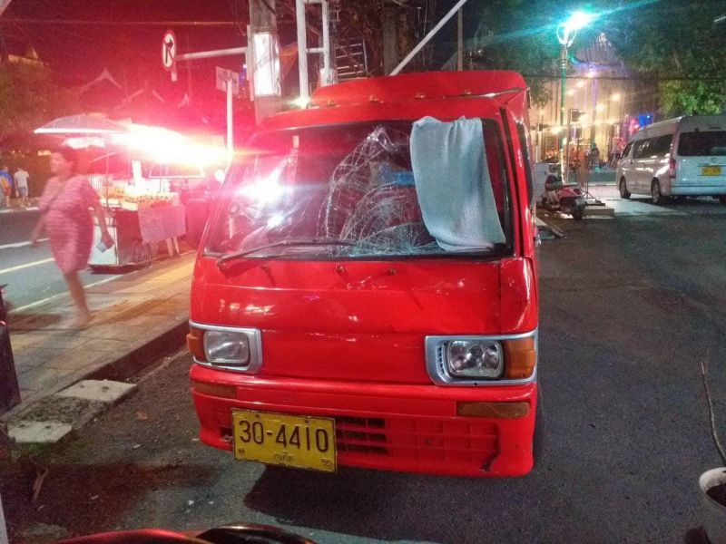 Tuk-tuk in hit-and-run on tourist in Patong