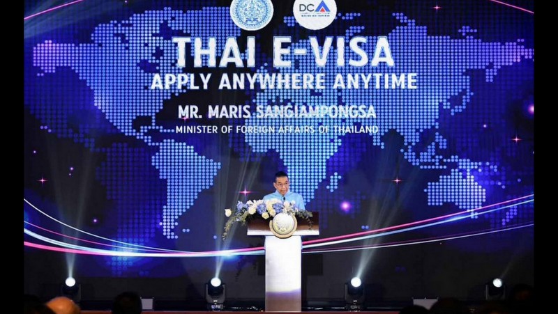E-visas from all Thai embassies, consulates from Jan 1