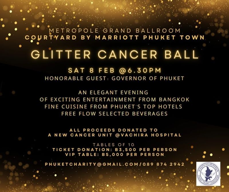 GLITTER CANCER BALL