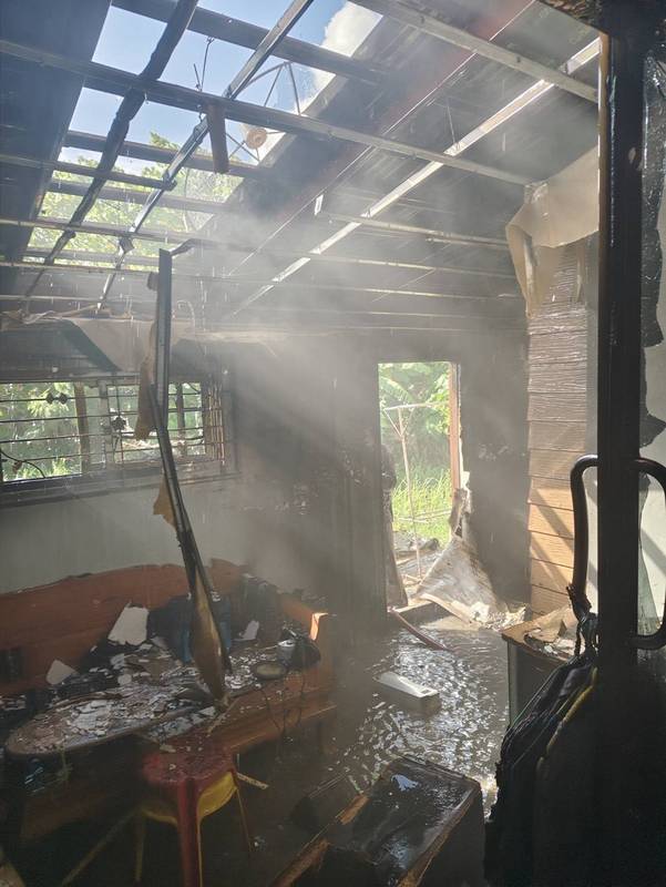 Two injured in Koh Kaew house fire